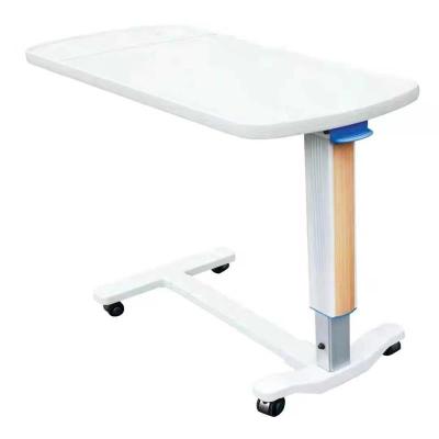 China MN-OVT001 Hot Sale Adjustable Hospital OverBed Table With Wheels for sale