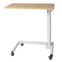China MN-OVT001 Hot Sale Adjustable Hospital OverBed Table With Wheels for sale