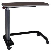 China MN-OVT001 Hot Sale Adjustable Hospital OverBed Table With Wheels for sale