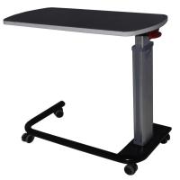 China MN-OVT001 Hot Sale Adjustable Hospital OverBed Table With Wheels for sale