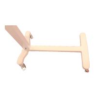 China MN-OVT001 ABS Adjustable Movable Bedside Over Bed Table Hospital Dining Table for Hospital for sale