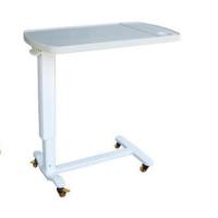 China MN-OVT001 Hospital Medical Height Adjustable Overbed Table Movable Dining Table for sale