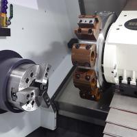 China Tool turret cnc turning center Small Shaft Cnc Lathe Turning Machine CKD52 for sale