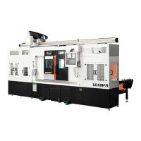 China Parallel Dual Spindle CNC Turning Center Double Spindle 2420x1600x1750mm for sale