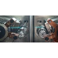 China Parallel Dual Spindle CNC Turning Center Double Spindle 2420x1600x1750mm for sale