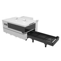 China 8000W  cnc fiber laser cutting machine for sale with Exchange Table for sale