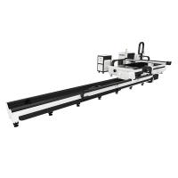China Zero Tailing Wastage Fiber Cnc Laser Pipe Cutting Machine for sale