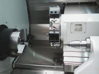 China LK-200L Turret CNC Lathe High Precision Machining with Heavy Duty Sleeve Spindle and Japanese Roller Guid for sale