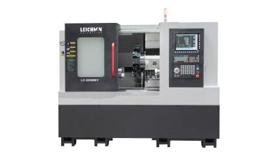 China LK-200MSY Double Spindle CNC Lathe Turning And Milling Compound Machine Back Spindle Type for sale