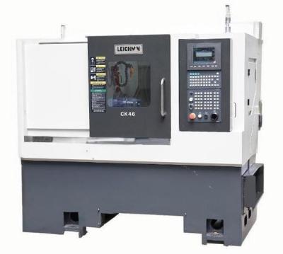 China CK46 Precision Gang Type CNC Lathe Tool Slant Bed CNC Lathe for sale