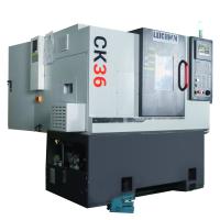 China CK36 Gang Type CNC Lathe High-Rigidity Linear Slides and Optimal Span Calculation for sale