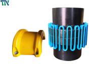 China Jaw Plum Shaft Coupling Clamp Snake Spring For Crusher Reducer Js Series for sale