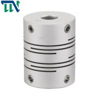 China Parallel Line Metal Shaft Coupling 17mm 12mm 10mm Shaft Coupler For Stepper Motor for sale