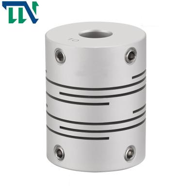 China Parallel Line Metal Shaft Coupling 17mm 12mm 10mm Shaft Coupler For Stepper Motor for sale