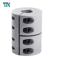 China Keyless Rigid Shaft Coupling Dimensions 63mm Two Piece Shaft Coupling Clutch for sale
