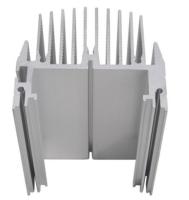 China Computer-controlled Aluminium Extruded Product with Heat Treatment T6 and Hardness HV90-120 for sale