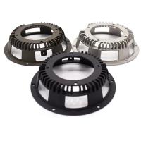 China Factory Cheap Price Black Powder Coated Metal Speaker Frame Rapid Prototype CNC Aluminum Machining for sale