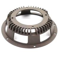 China Factory Cheap Price Black Powder Coated Metal Speaker Frame Rapid Prototype CNC Aluminum Machining for sale