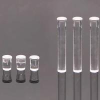 China 2.8mm Light Guide PC Transparent Hole Led Light Pipe Machining Rapid Prototype for sale