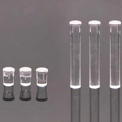 China 2.8mm Light Guide PC Transparent Hole Led Light Pipe Machining Rapid Prototype for sale