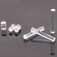 China 2.8mm Light Guide PC Transparent Hole Led Light Pipe Machining Rapid Prototype for sale
