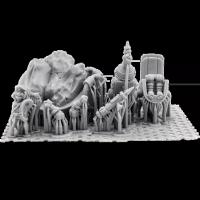 China Custom Highly Precision Rapid Prototype SLA,SLS,SLM Resin Part 3D Printing Service for sale