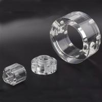 China High Precision PMMA Acrylic PC Rapid Prototypes Round Ring Parts By CNC Machining for sale