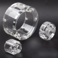 China High Precision PMMA Acrylic PC Rapid Prototypes Round Ring Parts By CNC Machining for sale