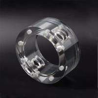 China High Precision PMMA Acrylic PC Rapid Prototypes Round Ring Parts By CNC Machining for sale
