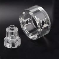 China High Precision PMMA Acrylic PC Rapid Prototypes Round Ring Parts By CNC Machining for sale