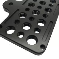 China CNC Milling Service Metal Black Color Anodizing Aluminium CNC Machining Parts for sale