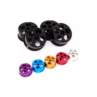 China Good Appearance Colorful Metal CNC Machining Aluminium Alloy Wheels Prototype Parts for sale