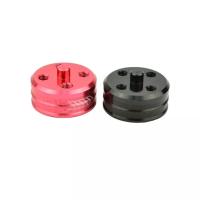China High Polished Aluminum Alloy CNC Machining Bracket Mount Motor Shaft Prototype Parts for sale
