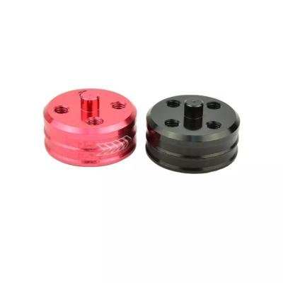 China High Polished Aluminum Alloy CNC Machining Bracket Mount Motor Shaft Prototype Parts for sale