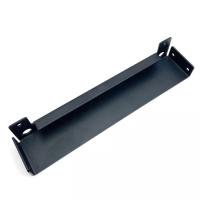China Custom Sheet Metal Fabrication Aluminum Alloy Stamping Parts With Black Powder Coating for sale