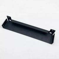 China Custom Sheet Metal Fabrication Aluminum Alloy Stamping Parts With Black Powder Coating for sale