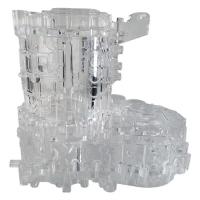 China OEM Polish Lens Clear PMMA Acrylic Plastic Part Rapid Prototype CNC Machining Service for sale