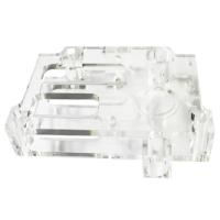China custom CNC Machined Acrylic Rapid Prototype Plastic Fabrication Parts Prototype CNC Machining Clear PMMA for sale