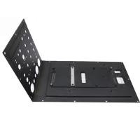 China Sheet Metal Part Custom Sheet Metal Service Aluminum Sheet Metal Black Anodized for sale
