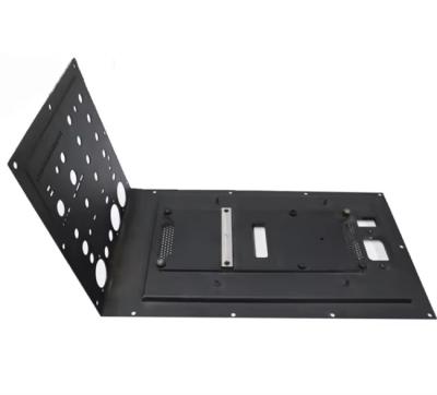 China Sheet Metal Part Custom Sheet Metal Service Aluminum Sheet Metal Black Anodized for sale