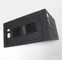China Sheet Metal Part Custom Sheet Metal Service Aluminum Sheet Metal Black Anodized for sale
