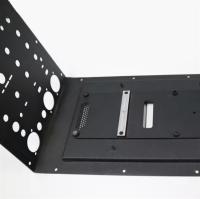 China Sheet Metal Part Custom Sheet Metal Service Aluminum Sheet Metal Black Anodized for sale