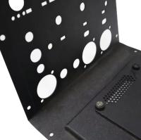 China Sheet Metal Part Custom Sheet Metal Service Aluminum Sheet Metal Black Anodized for sale