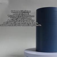 China Bitumen Waterproofing Silicone Coated Release Liner Embossed Polyethylene Film for sale