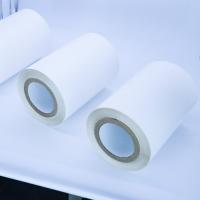 China 265um Milk White Cross Laminated Film For Label Printing for sale