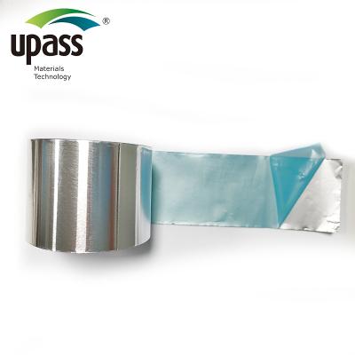 China Blue Silicone PE Release Film for Aluminum Tape Roll for sale