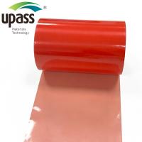 China Red MOPP Release Film 100x55cm Single Sided Silicone Coated for sale