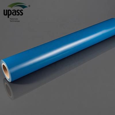 China Single Sided Silicon Coated PE Release Film for Bitumen Membranes with 0.03--0.070mm Thickness and Environmentally Friendly for sale