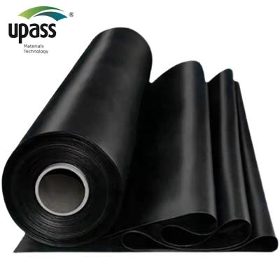 China Industrial-Grade 2.0mm Thick HDPE Composite Geomembrane UV Resistant Chemical Tailings Pond Liner for Fish Farm Pond Molded for sale