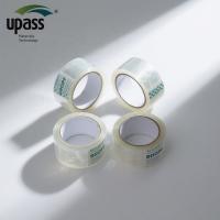 China Wholesale Price Strong Single Sided Self-Adhesive Clear BOPP Tape for Industrial Sealing Carton Jumbo Roll for sale
